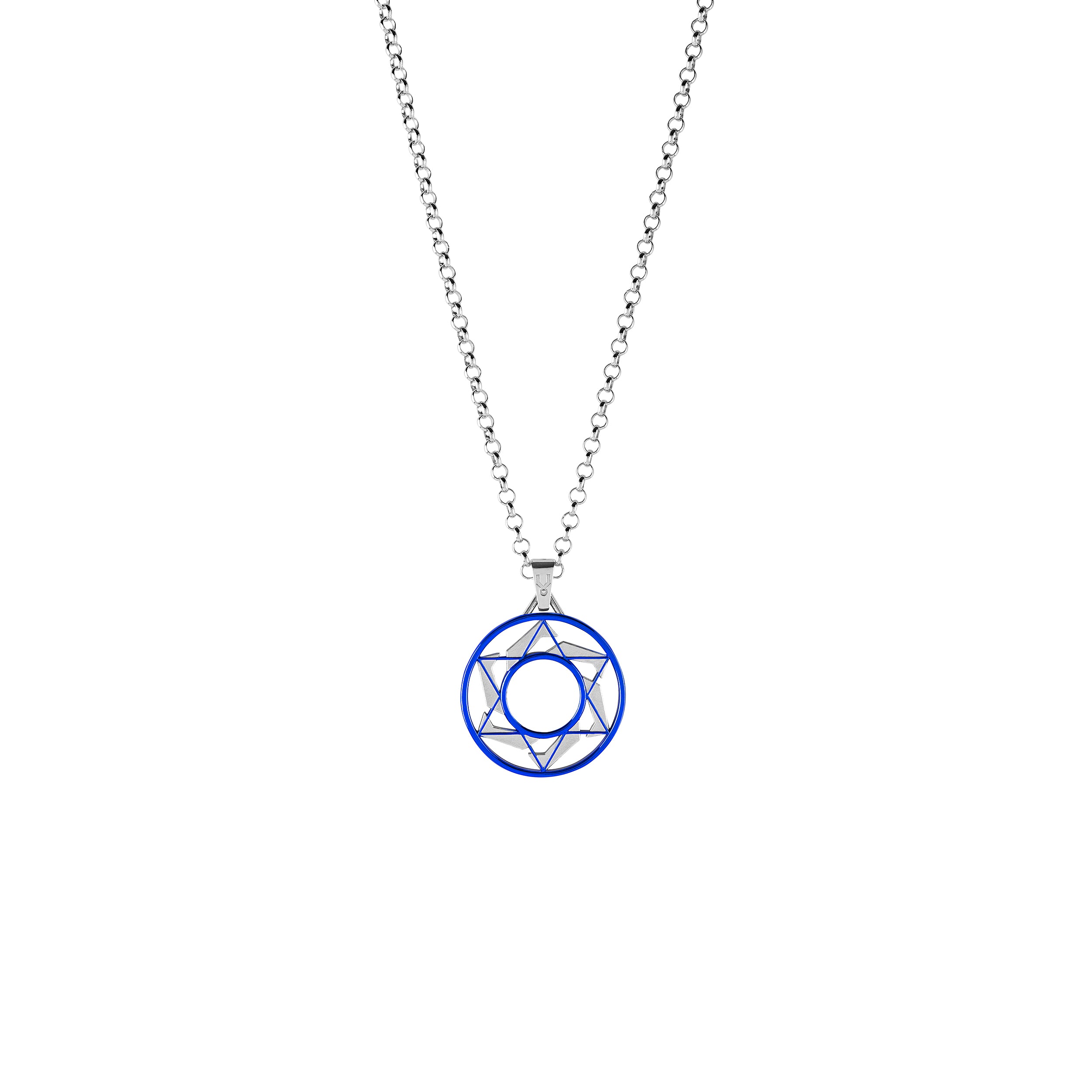 David Blue with chain – SPEKLACE By LE KEVIN